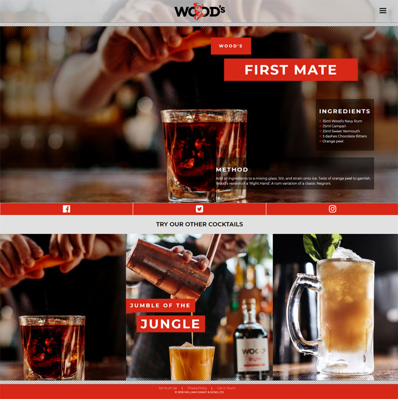 Wood's Navy Rum - Glint Media